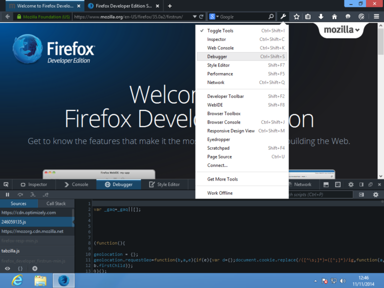 Liberado Firefox Developer Edition