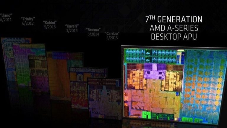 AMD lanza las APUs Bristol Ridge; CPU y GPU en 35 vatios