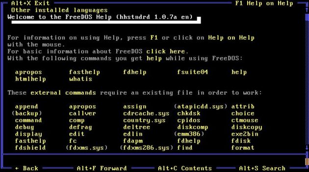 25 años de FreeDOS, el sistema operativo que desafió a Microsoft