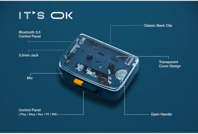 El primer walkman con soporte Bluetooth 5.0 se llama It’s OK