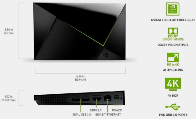 Amazon filtra el nuevo NVIDIA Shield TV Pro