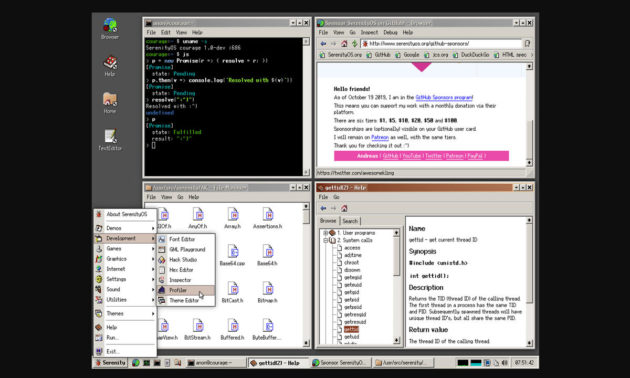 SerenityOS, un UNIX gráfico que transmite las sensaciones de los 90