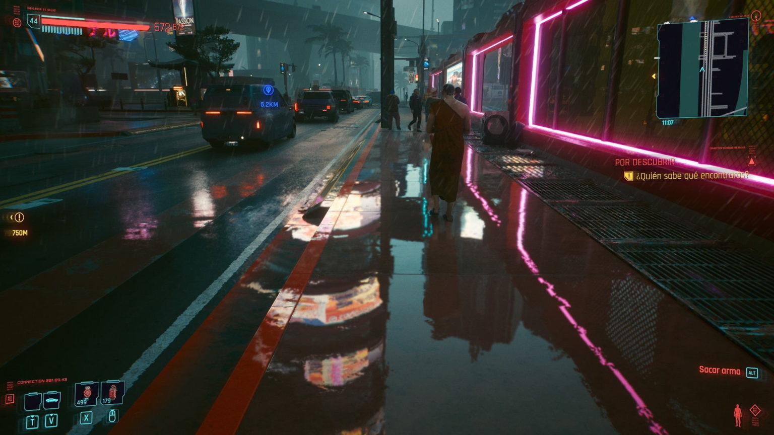 Cyberpunk 2077 queda grande incluso a PS5 y Xbox Series X