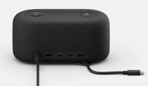 Microsoft Audio Dock, una base de expansión con sonido