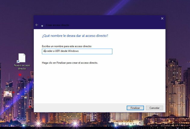 Así se accede a UEFI desde Windows con un solo clic