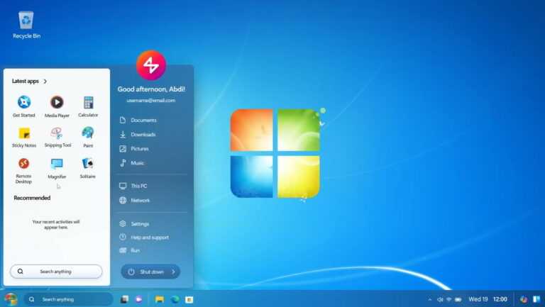 Windows 7 2024 Edition, así se vería hoy