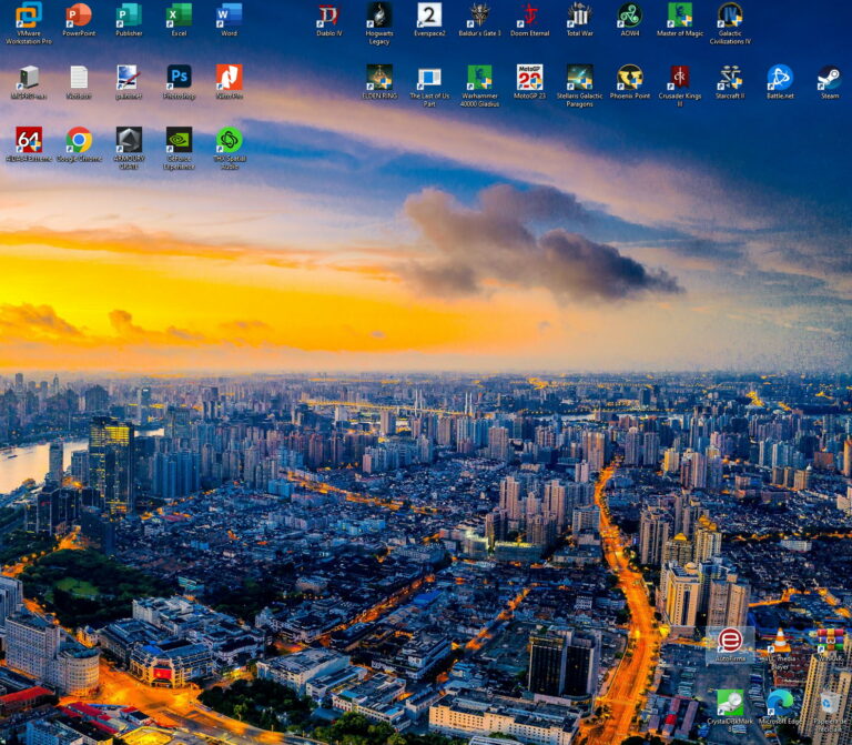Cómo cambiar el tamaño de los iconos de escritorio en Windows