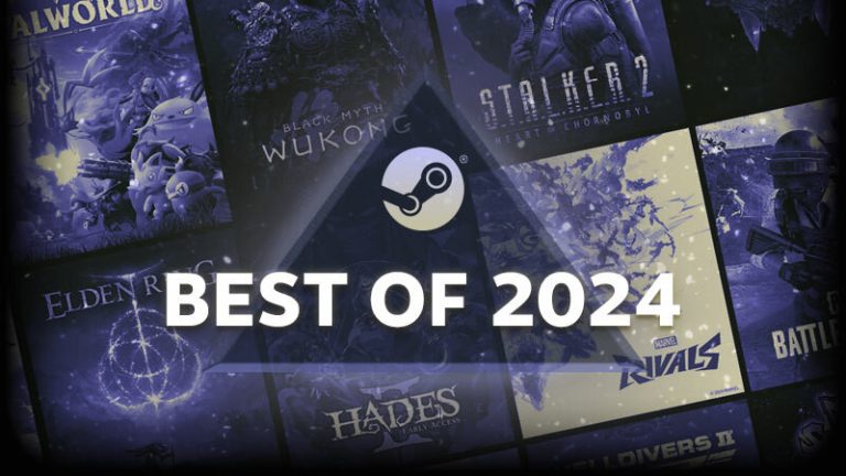 Los mejores juegos de 2024, según Steam