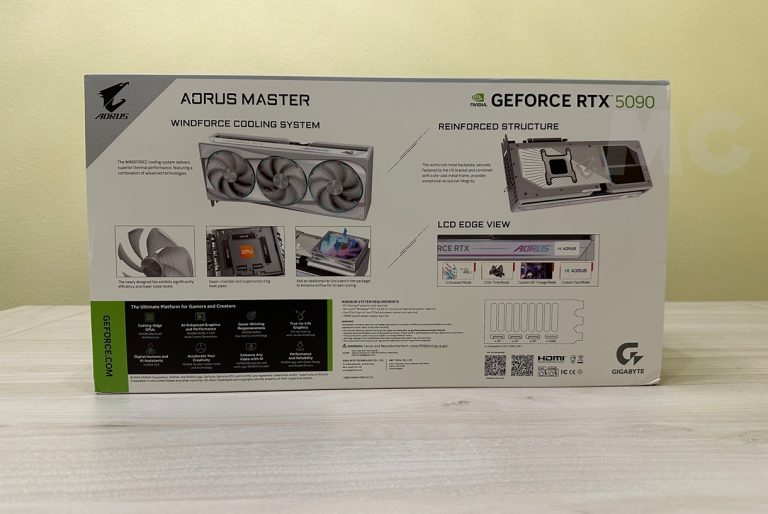 AORUS GeForce RTX 5090 MASTER ICE, análisis: potencia extrema