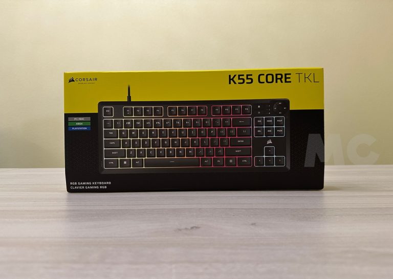 Corsair K55 Core TKL, análisis completo