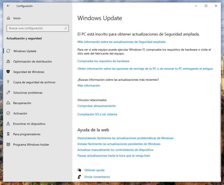 Cómo activar el programa ESU de Windows 10 gratis