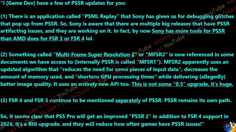 PSSR 2 para PS5 Pro: no es FSR 4, estas son las novedades y las mejoras ...