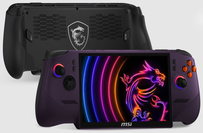 MSI Claw 8 llega renovada y con lo último de Intel para consolas